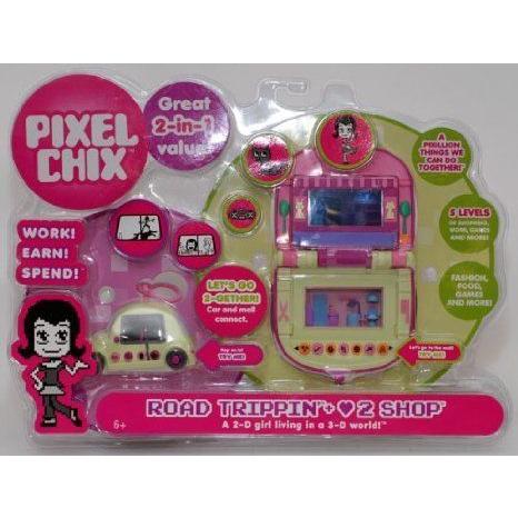 Pixel Chix Road Trippin' + Love 2 Shop (1-in-one Set)