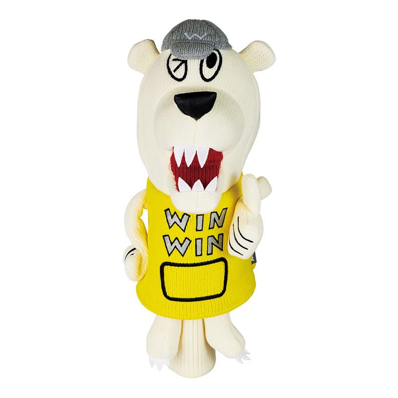 ウィンウィンスタイル CADDY BEAR ニット ドライバー ヘッドカバー 460cc対応 【IR】 : ワールドゴルフ - 通販 ...