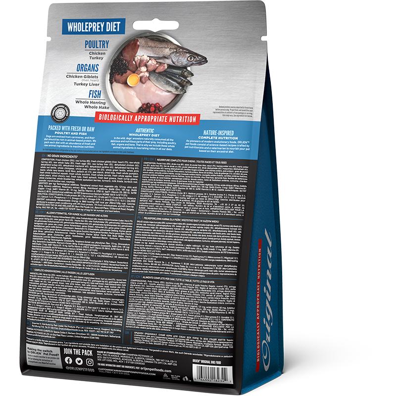 ORIJEN オリジン オリジナル 340g 全年齢 全犬種対象 ドッグフード 正規販売店 送料無料 : ウッドヴィレッジ ヤフー店 - 通販 - Yahoo!ショッピング