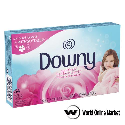 ダウニー ダウニーシート エイプリルフレッシュ 34枚 乾燥機用柔軟シート downy : world online market - 通販 - Yahoo!ショッピング