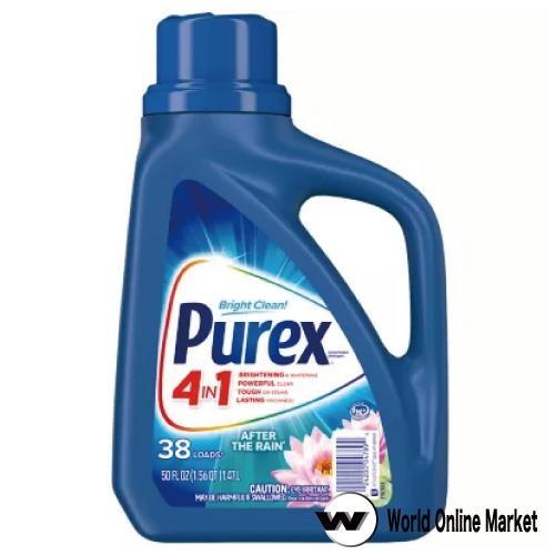 PUREX ウルトラPUREXリキッド2X アフターザレイン 1470ml 衣類用洗剤 輸入品 : ba-016 : world online ...