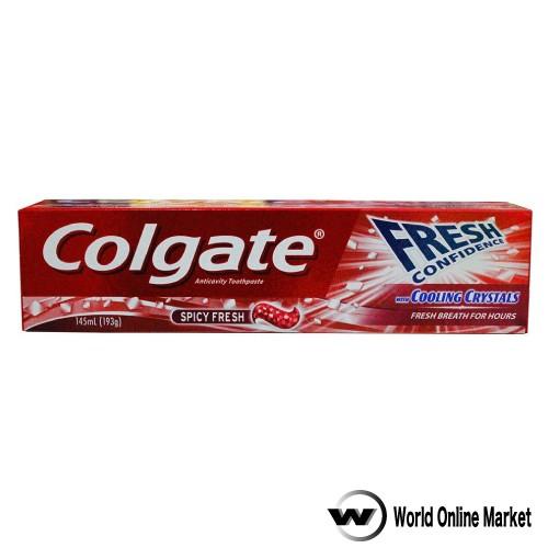 コルゲート colgate spicy fresh 145ml 歯磨き粉 海外歯磨き粉 : world online market - 通販 ...
