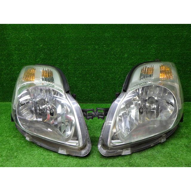 トヨタ トヨタ NCP90/95 ヴィッツ 後期 ヘッドライト左右 ハロゲン 52-184 A1 レべ付き 250303021 : ワールド ...