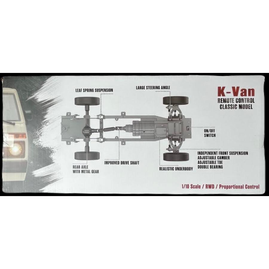 K-Van 1/10スケール Remote Control classic model D42 : イナズマ商店 Yahoo!ショップ - 通販 - Yahoo!ショッピング