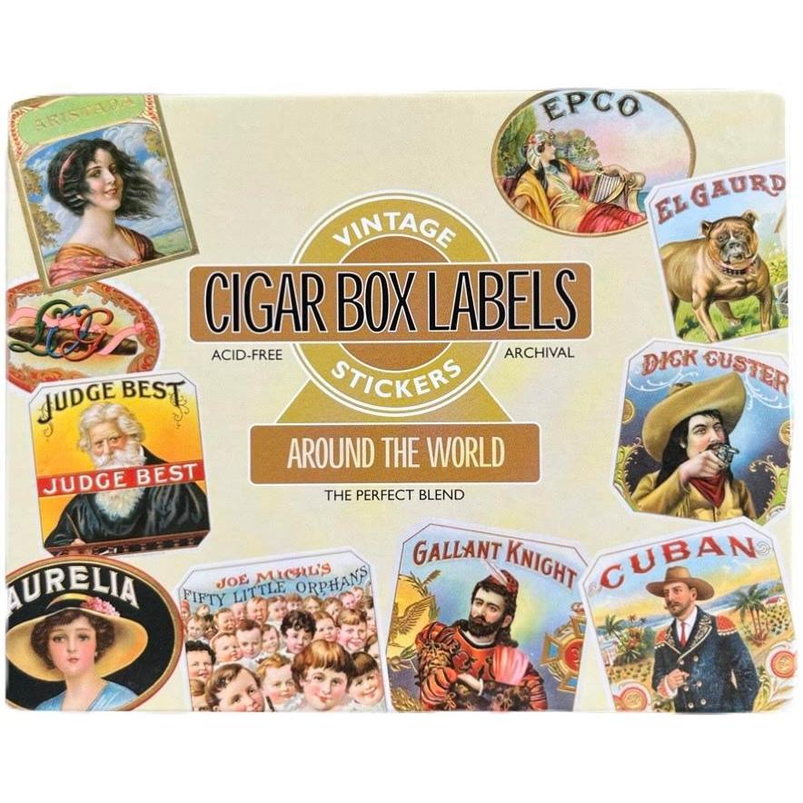 VINTAGE STICKERS CIGAR BOX LABELS ヴィンテージステッカーセット : イナズマ商店 Yahoo!ショップ ...