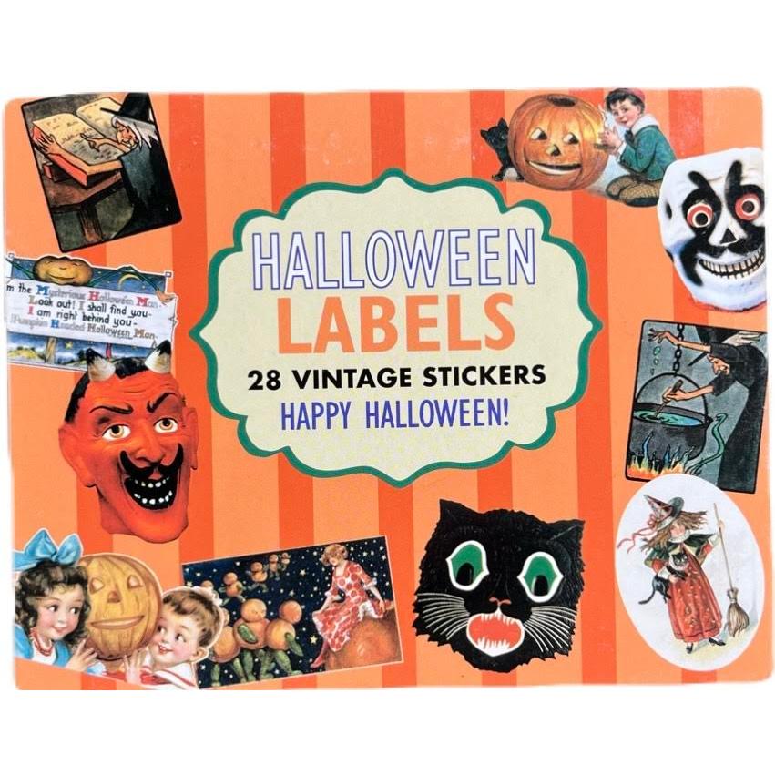 28VINTAGE STICKERS HALLOWEEN LABELS ヴィンテージステッカーセット : イナズマ商店 Yahoo!ショップ - 通販 - Yahoo!ショッピング