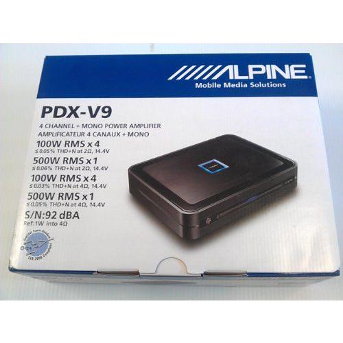 Alpine(アルパイン) PDX-V9， 4Ch Extreme パワーDensity デジタルアンプ : ワールドセレクトショップ ...