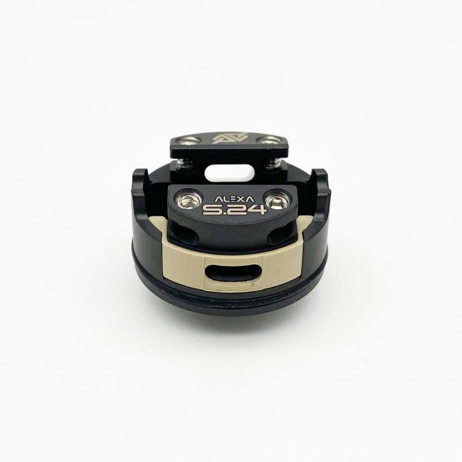 Augvape Alexa S24 RDA 24mm アレクサ オウグベープ インヘイル アトマイザー 本体 RBA vape 電子タバコ ...