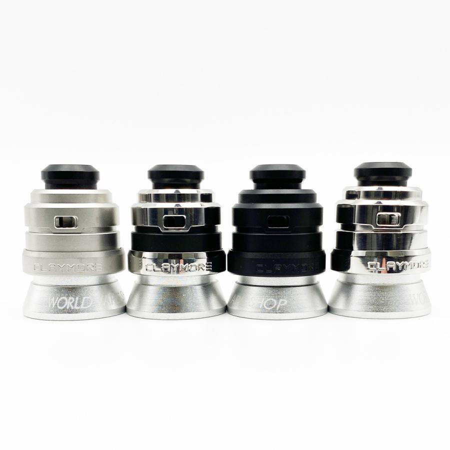 Yachtvape CLAYMORE RDA 24mm ヨットべイプ クレイモア シングル ビルド アトマイザー 510 BF対応 スコンカー ...