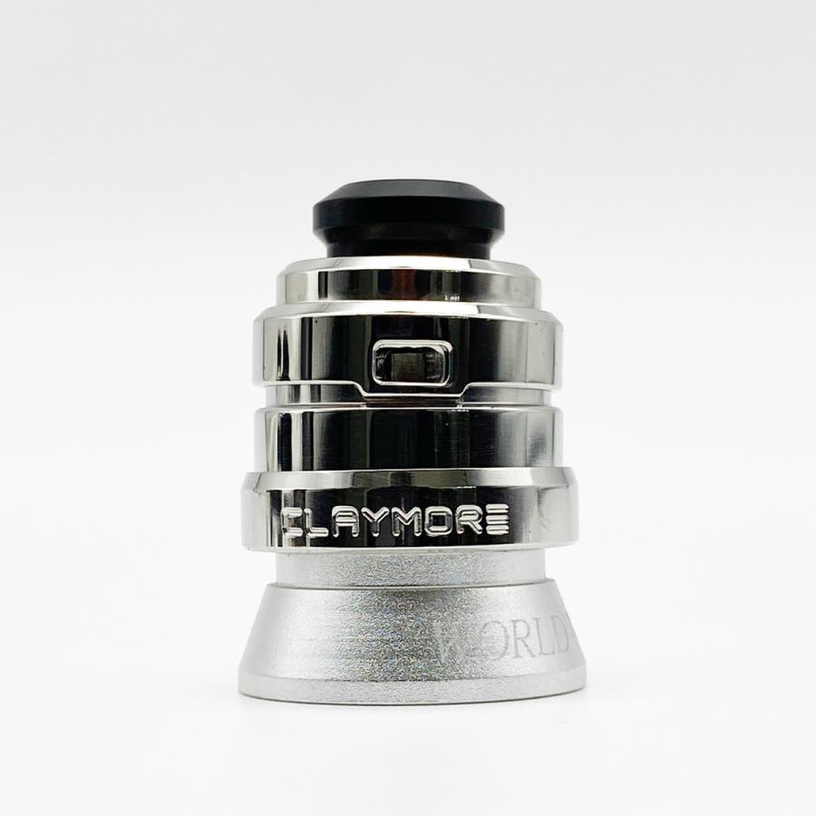 Yachtvape CLAYMORE RDA 24mm ヨットべイプ クレイモア シングル ビルド アトマイザー 510 BF対応 スコンカー ...