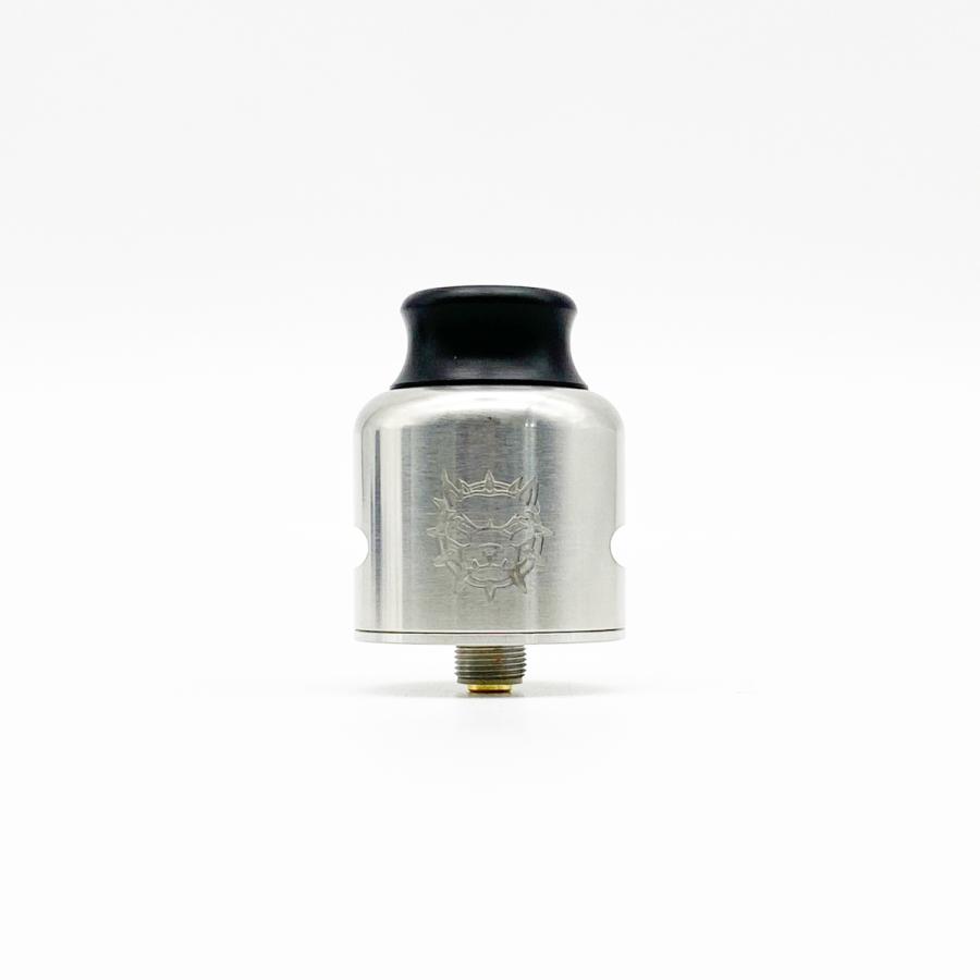 DamnVape Mongrel RDA ダムンべイプ モングレル ドリッパー アトマイザー シングルコイル RBA : 電子タバコ ...