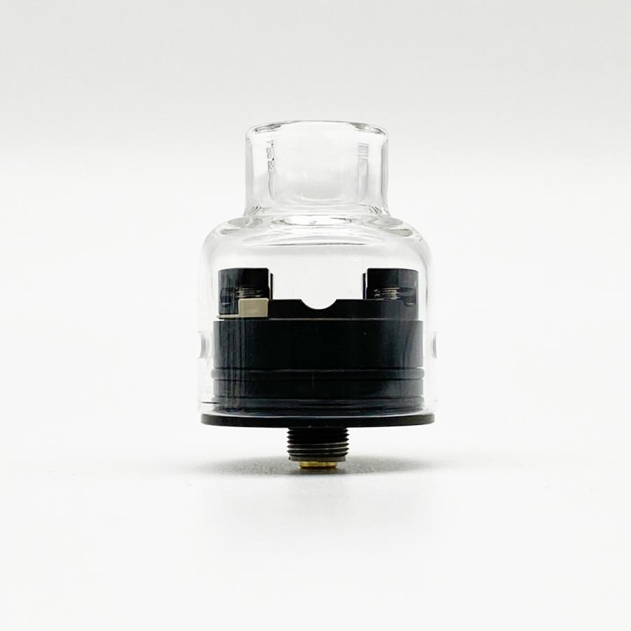 DamnVape Mongrel RDA ダムンべイプ モングレル ドリッパー アトマイザー シングルコイル RBA : 電子タバコ ...