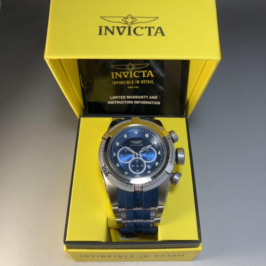 海外限定 定価1695USD インビクタ INVICTA ボルト BOLT クロノグラフ メンズ腕時計 男性用プレゼント 日本未発売 30代 ...