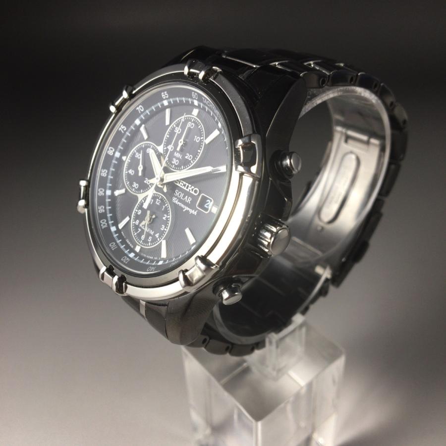 SEIKO セイコー おしゃれ 海外モデル メンズウォッチ ソーラー クロノグラフ 日本未発売 30代 40代 50代 20代 SSC139 ...
