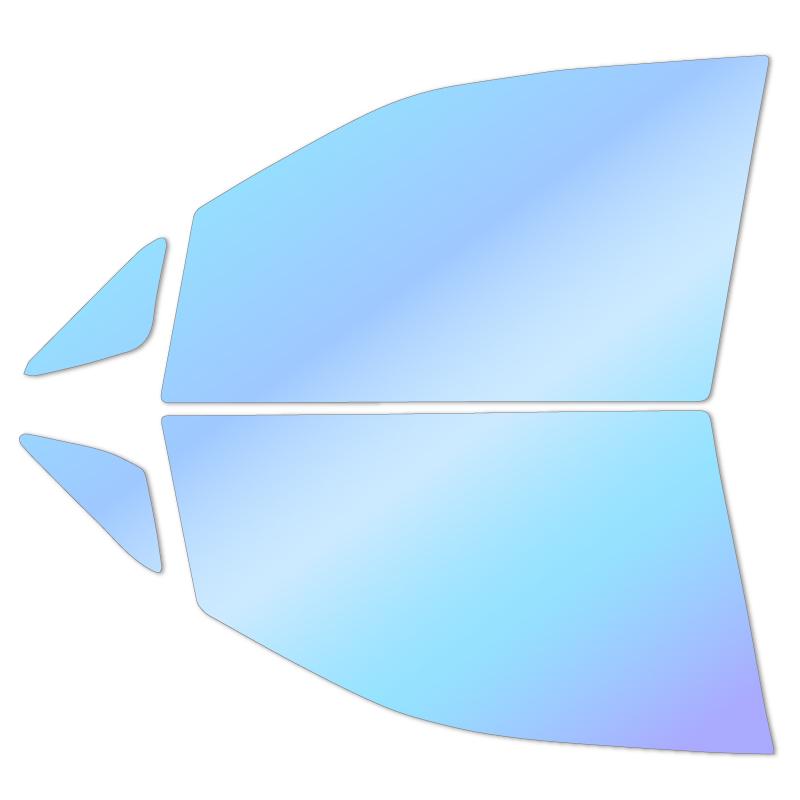 BRAINTEC（ブレインテック） 遮熱 オーロラ (発色) 81％ ヴォクシー(VOXY)(AZR60G/AZR65G) カット済みカーフィルム フロントドアセット : ワールドウインド ...