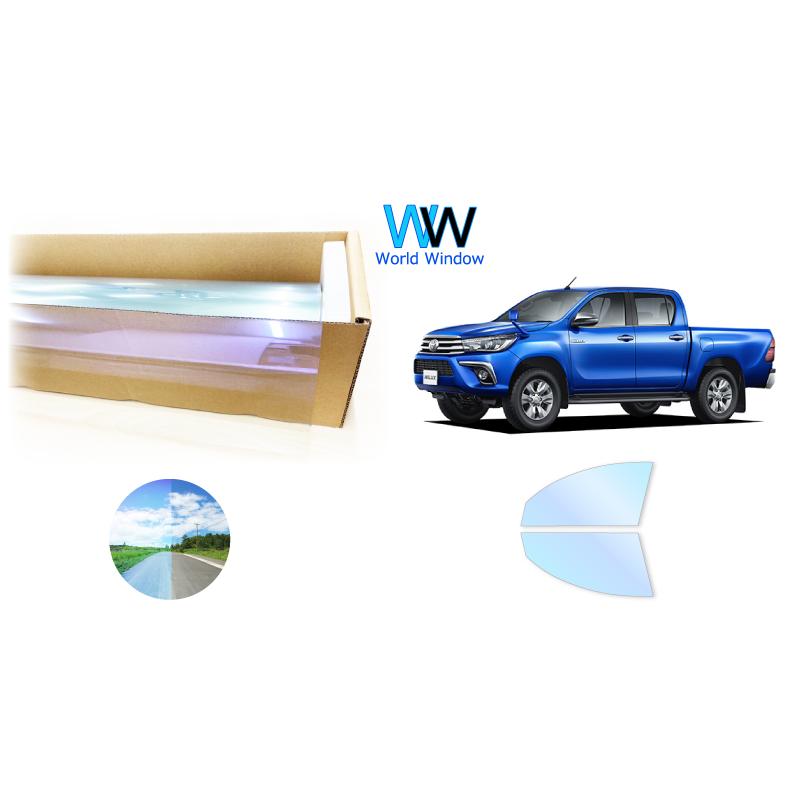 BRAINTEC オーロラ 遮熱フィルム (ピュアゴースト90) ハイラックス (GUN125) カーフィルム フロントドアセット : ワールドウインド株式会社 - 通販 - Yahoo!ショッピング