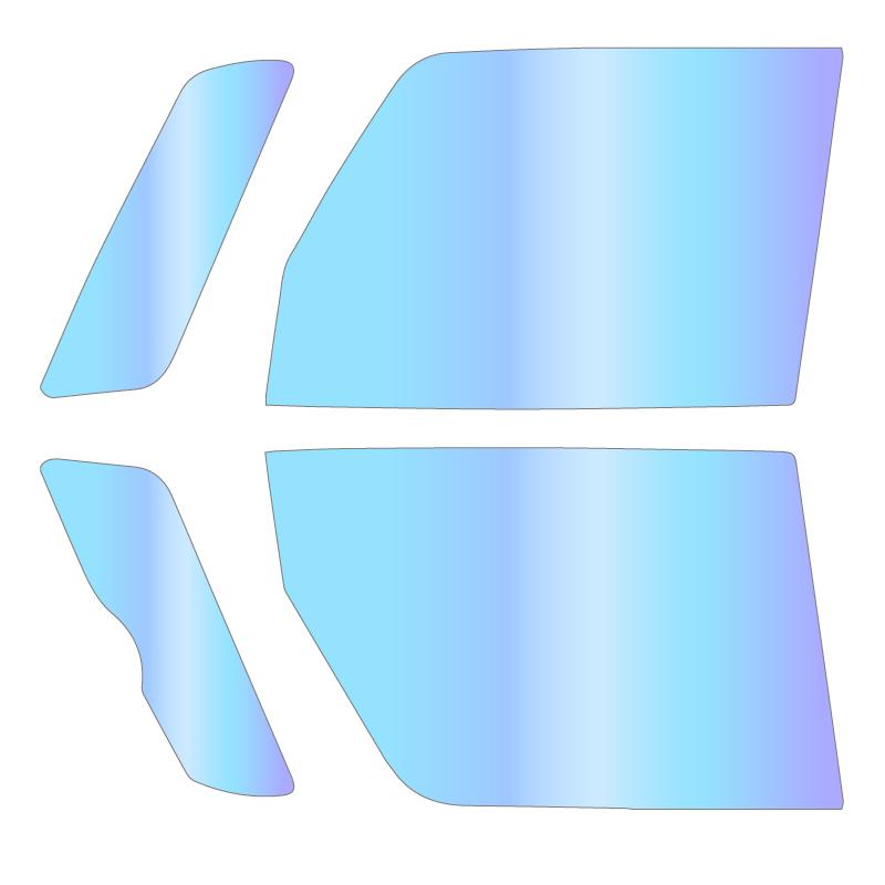 BRAINTEC（ブレインテック） 遮熱 オーロラ (発色) 81％ スペーシアギア MK53S カット済みカーフィルム フロントドアセット : ワールドウインド株式会社 - 通販 ...