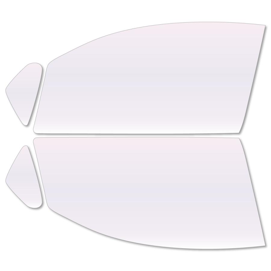 BRAINTEC（ブレインテック） 遮熱 オーロラフィルム (サイレント) 85％ ムーヴ (LA100S/LA110S) カット済みフィルム フロントドア用 ゴースト : ワールドウインド ...