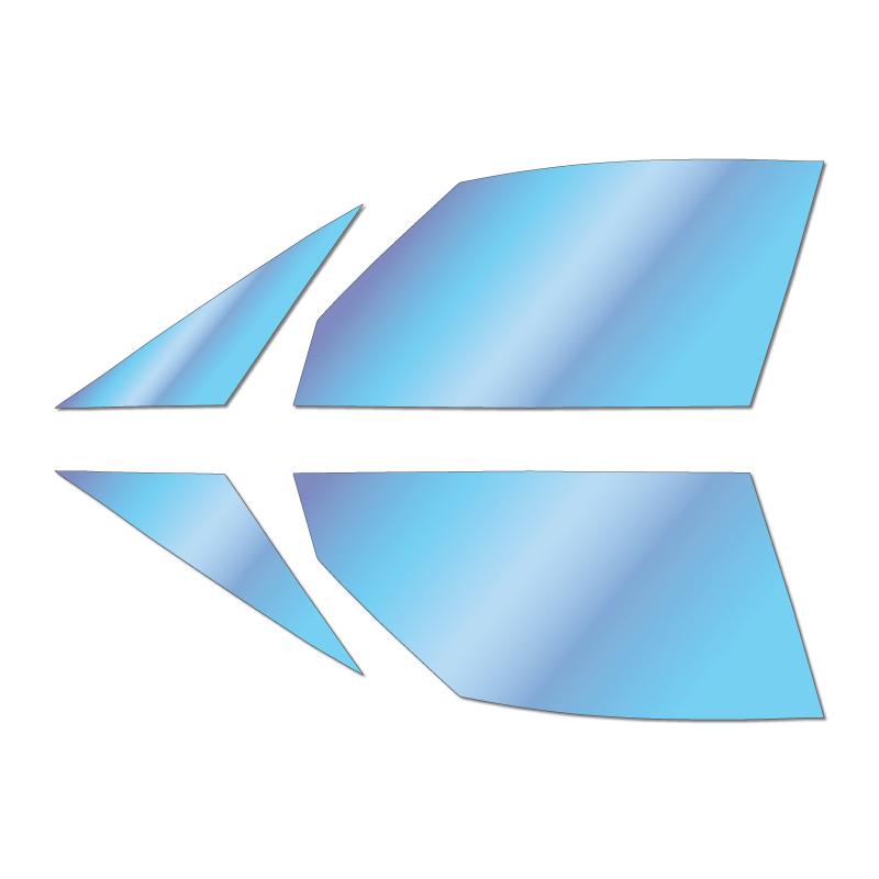 BRAINTEC 遮熱 オーロラ (発色) 81％ フィット(FIT) (GR1〜GR8) カット済みカーフィルム フロントドアセット : ワールドウインド株式会社 - 通販 - Yahoo ...