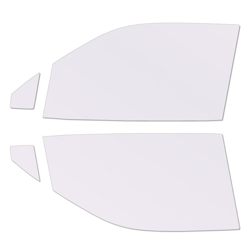 BRAINTEC（ブレインテック） 遮熱 オーロラフィルム(サイレント) 85％ ミツビシ ekクロス EV (B5AW) カット済みカーフィルム フロントドアセット : ワールドウインド ...