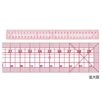 UCHIDA ウチダ マービー 洋裁方眼定規 30cm型 014-0128 : 014-0128 : Office WOW！ - 通販 - Yahoo!ショッピング