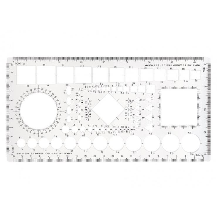 VANCO バンコ テンプレート 202-80 20280 : Office WOW！ - 通販 - Yahoo!ショッピング