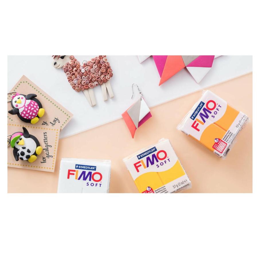 ステッドラー オーブン粘土 FIMO フィモ ソフト タンジェリン 8020-42 : Office WOW！ - 通販 - Yahoo!ショッピング
