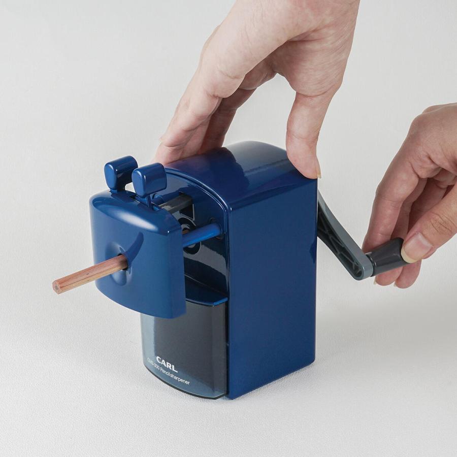 CARL カール事務機 鉛筆削り ブルー CMS-300-B : Office WOW！ - 通販 - Yahoo!ショッピング