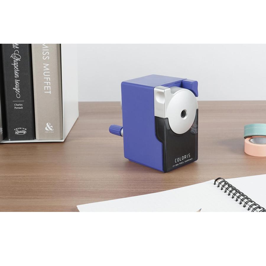 CARL カール事務機 鉛筆削り カラリス ブルー CP-100A-B : Office WOW！ - 通販 - Yahoo!ショッピング
