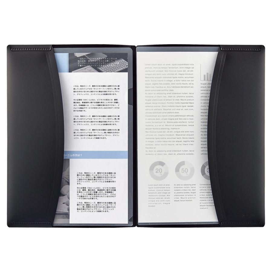 LIHIT LAB. リヒトラブ SELFANA ソリッドホルダー 2ポケットタイプ A4 ボルドーブラック F-7202-3 : Office WOW！ - 通販 - Yahoo!ショッピング