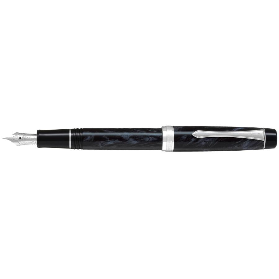 CUSTOM（PILOT） パイロット 万年筆 カスタム ヘリテイジ SE マーブルブラック 中字 FKVH-3MR-MAB-M ...