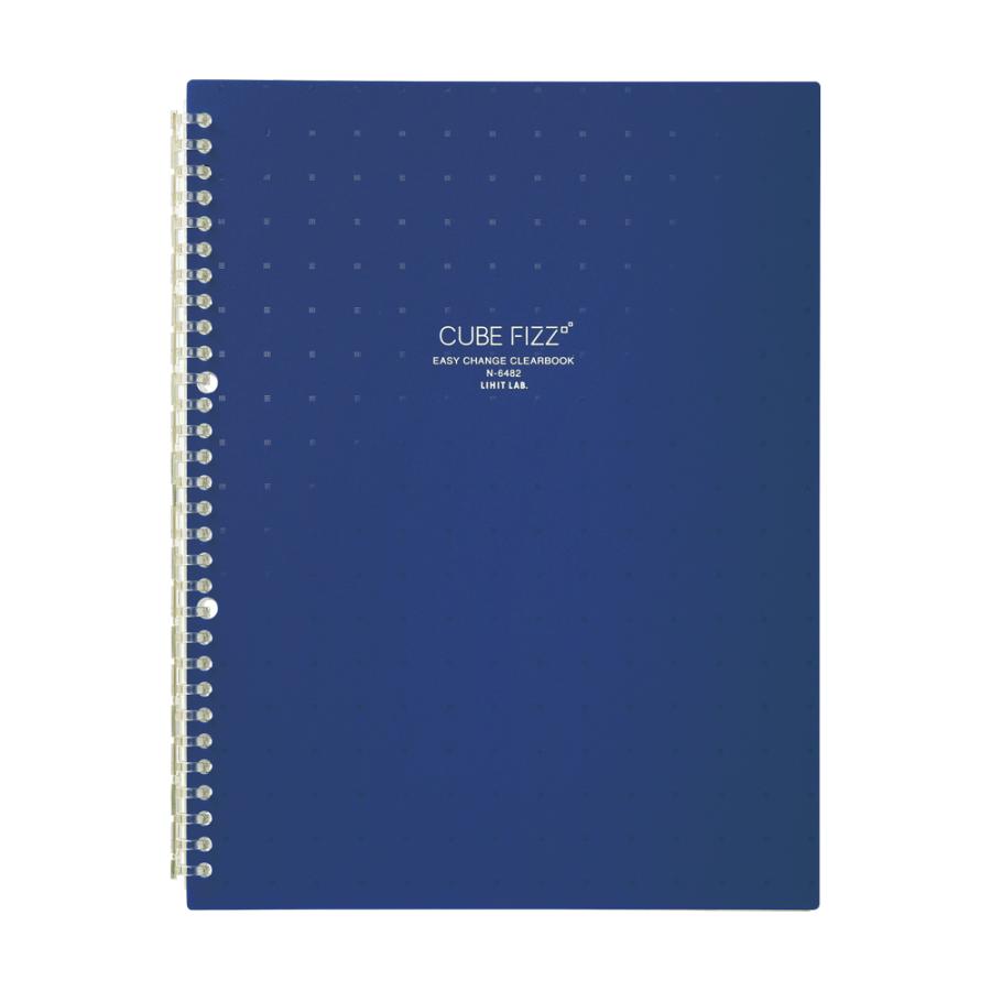 LIHIT LAB. リヒトラブ CUBE FIZZ イージーチェンジ クリヤーブック A4 10ポケット ネイビー N-6482-11 : Office WOW！ - 通販 - Yahoo ...