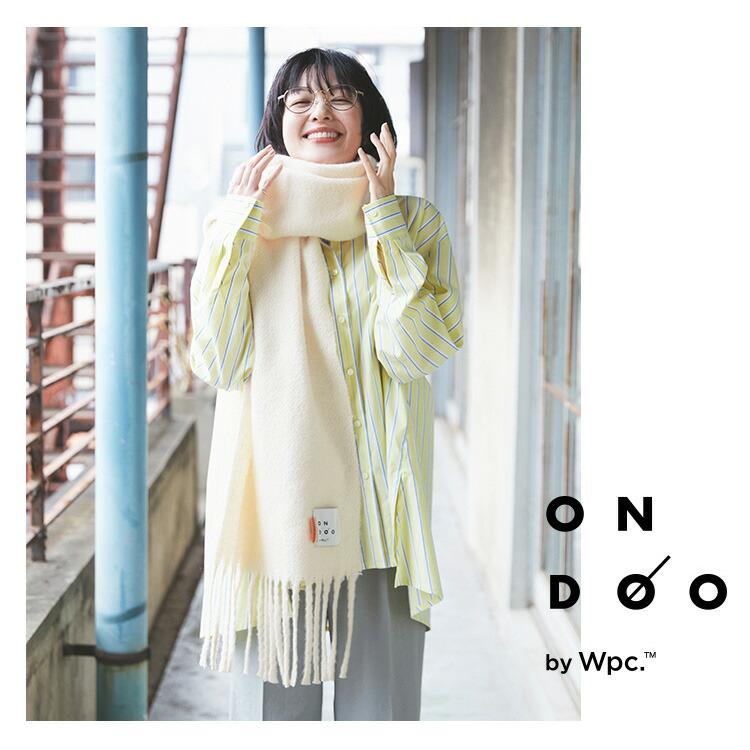 【Wpc.公式】ONDOO ボリュームフリンジマフラー【ストール ファッション カジュアル 羽織 ひざ掛け レディース おしゃれ ワンポイント ふんわり 洗える 可愛い : Wpc ...