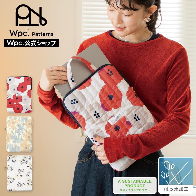 【Wpc.公式】Wpc. Patterns ギフト対象 雑貨 キルティングPCケースM【パソコンケース ノートパソコン PCバッグ タブレット 撥水 レディース 女性 ブランド : Wpc ...