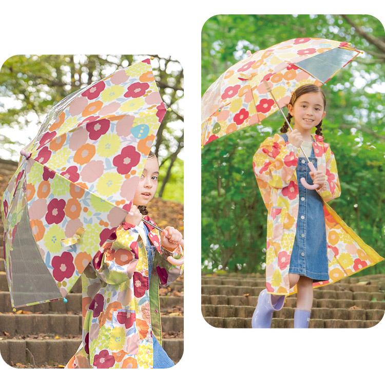 【Wpc.公式】長雨傘 Wpc.KIDS UMBRELLA【長傘 キッズ 子ども 子供 男の子 女の子 通園 おしゃれ 可愛い 安心安全 2コマ透明窓 反射材 簡単開閉 軽量 丈夫 : Wpc ...
