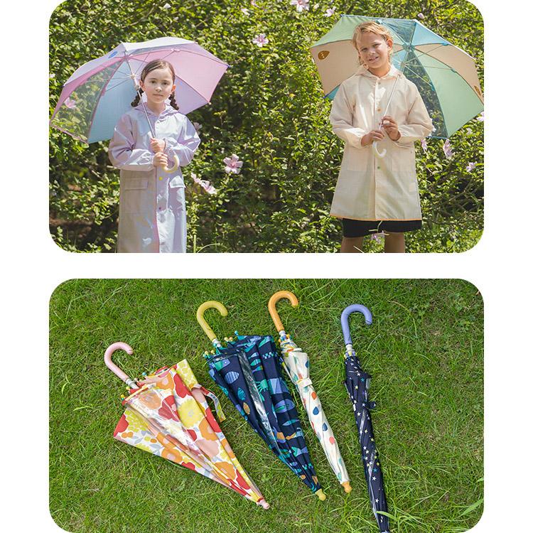 【Wpc.公式】長雨傘 Wpc.KIDS UMBRELLA【長傘 キッズ 子ども 子供 男の子 女の子 通園 おしゃれ 可愛い 安心安全 2コマ透明窓 反射材 簡単開閉 軽量 丈夫 : Wpc ...