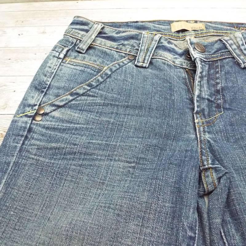 YANUK W25インチ（ウエスト77cm）USA製 ヤヌーク Worker Classic ブーツカットデニム ジーンズ レディース古着 【湘南倉庫】 : 古着女子のブランド服通販 ...