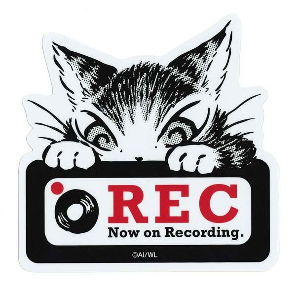 ステッカー REC＃3 わちふぃーるどダヤン : わちふぃーるど Yahoo!店 - 通販 - Yahoo!ショッピング