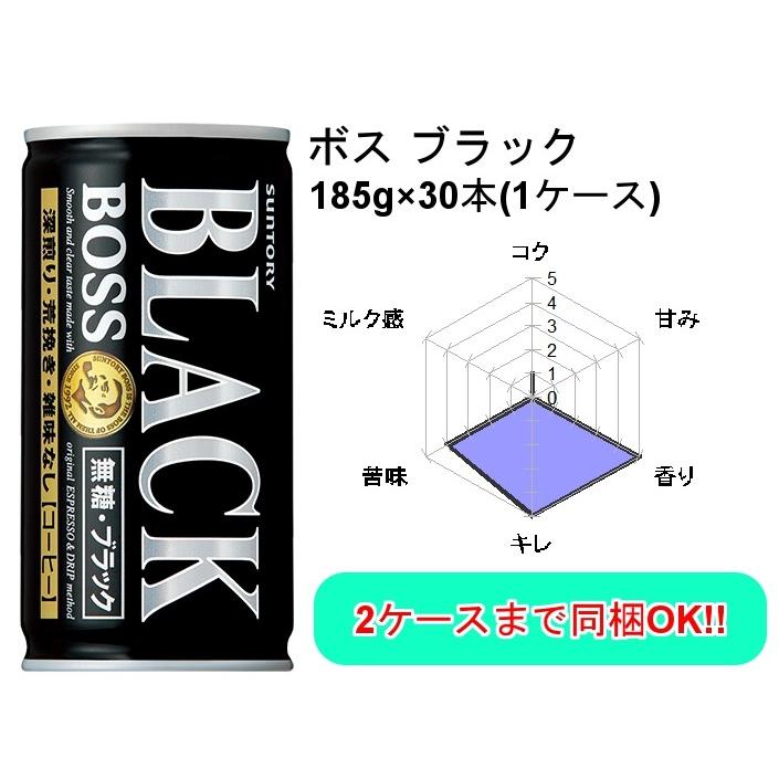 BOSS（サントリー） ボス ブラック 185g 1ケース 30本入 : ワインプラザマツムラ Yahoo!店 - 通販 - Yahoo!ショッピング