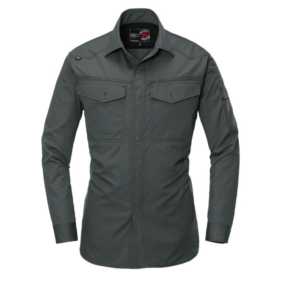 BURTLE burtle 1103 バートル 長袖シャツ 作業服 作業着 仕事着 かっこいい ワークウェア 春夏用 : ワークウエイト - 通販 - Yahoo!ショッピング