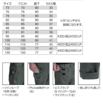 BURTLE burtle 1202 バートル パワーカーゴパンツ 作業服 作業着 仕事着 かっこいい ワークウェア 秋冬用 : ワークウエイト - 通販 - Yahoo!ショッピング