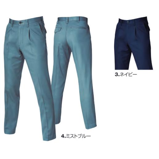 BURTLE burtle 1313 バートル ワンタックパンツ 作業服 作業着 仕事着 かっこいい ワークウェア 秋冬用 : ワークウエイト - 通販 - Yahoo!ショッピング