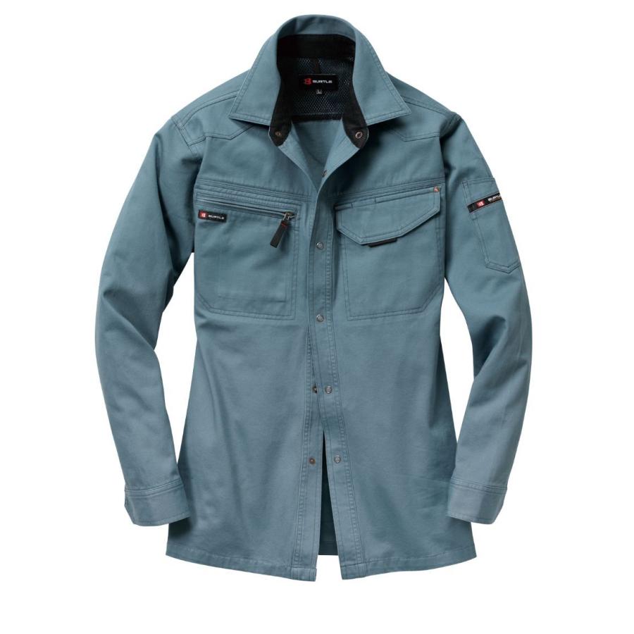 burtle 1315 バートル 長袖シャツ 作業服 作業着 仕事着 かっこいい ワークウェア 制服 : ワークウエイト - 通販 - Yahoo!ショッピング