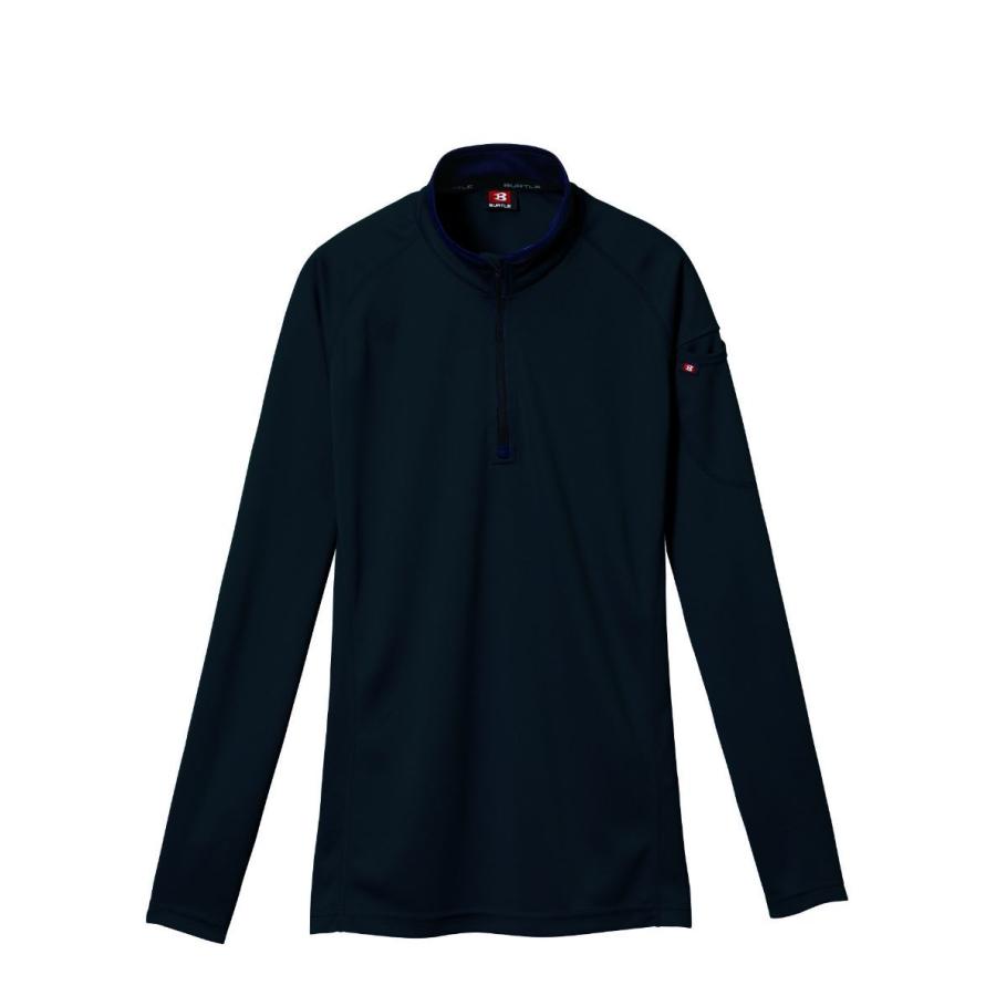 BURTLE burtle 413 バートル 長袖ジップシャツ 作業服 作業着 仕事着 かっこいい ワークウェア 制服 吸汗速乾 : ワークウエイト - 通販 - Yahoo!ショッピング