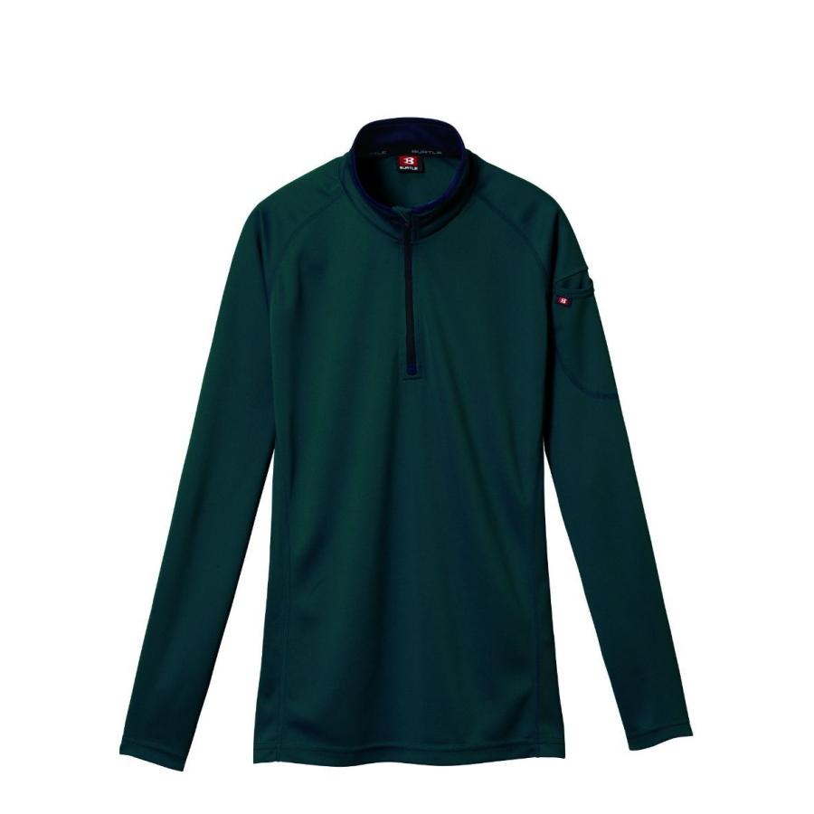 BURTLE burtle 413 バートル 長袖ジップシャツ 作業服 作業着 仕事着 かっこいい ワークウェア 制服 吸汗速乾 : ワークウエイト - 通販 - Yahoo!ショッピング