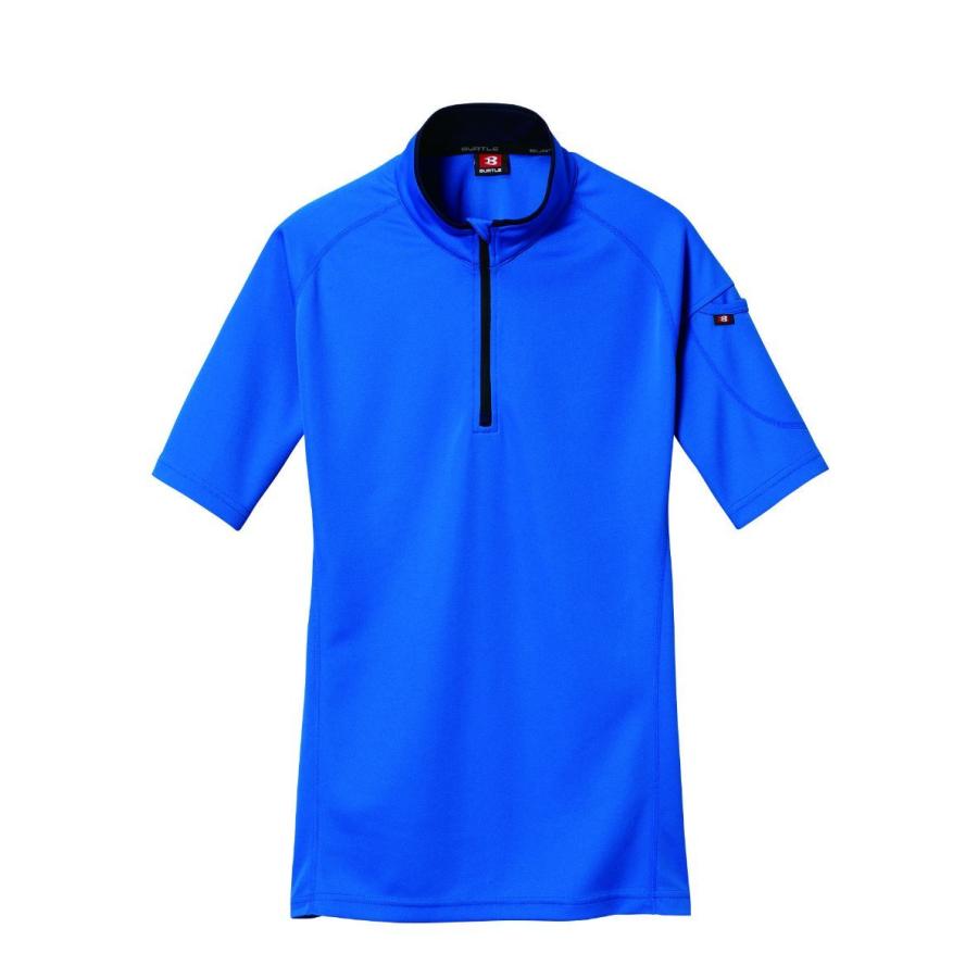 burtle 415 バートル 半袖ジップシャツ 作業服 作業着 仕事着 かっこいい ワークウェア 制服 : ワークウエイト - 通販 - Yahoo!ショッピング