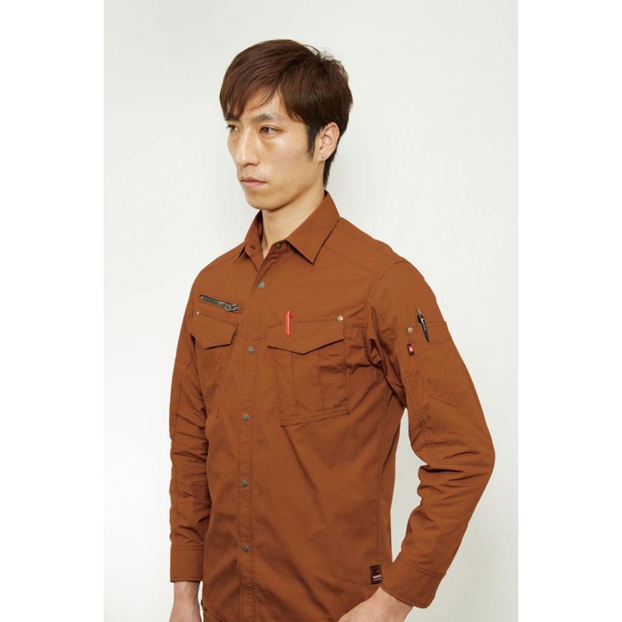 burtle 5515 バートル 長袖シャツ 作業服 作業着 仕事着 かっこいい ワークウェア 制服 :burtle-5515:ワークウエイト - 通販 - Yahoo!ショッピング