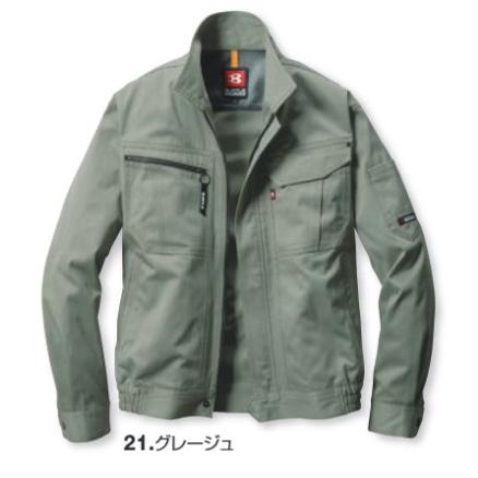 BURTLE burtle 6061 バートル 長袖ブルゾン 作業服 作業着 仕事着 かっこいい ワークウェア 大きいサイズ : ワークウエイト - 通販 - Yahoo!ショッピング