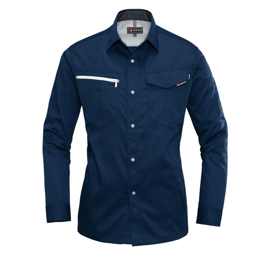 BURTLE burtle 6083 バートル 長袖シャツ 作業服 作業着 仕事着 かっこいい ワークウェア 制服 : ワークウエイト - 通販 - Yahoo!ショッピング