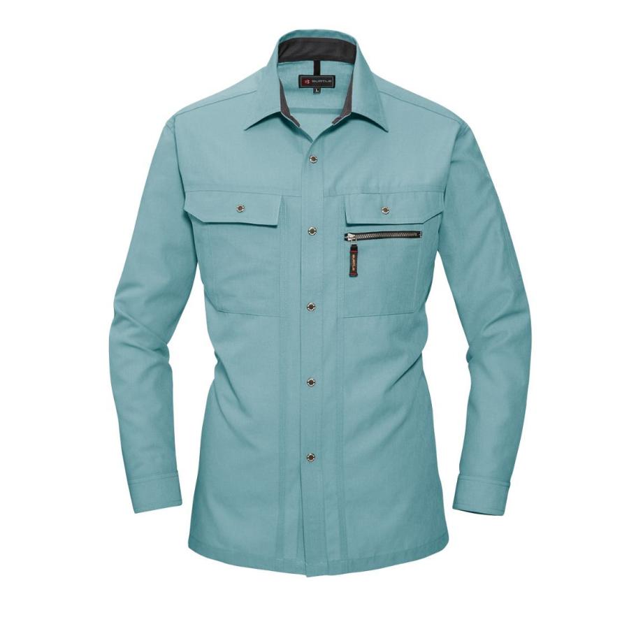 BURTLE burtle 7033 バートル 長袖シャツ 作業服 作業着 仕事着 かっこいい ワークウェア 春夏用 : ワークウエイト - 通販 - Yahoo!ショッピング